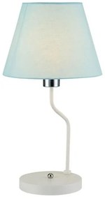 Candellux Modrá stolní lampa York Ledea pro žárovku 1x E14 50501099