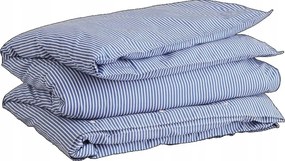 Gant Shirt Stripe povlak na přikrývku, tmavě modrý, 155 x 220 cm