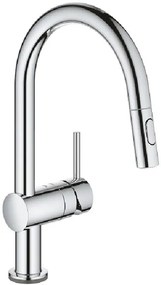 Grohe MintaTouch - Elektronická dřezová baterie s výsuvnou sprškou, chrom 31358002