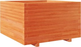 Zahradní truhlík voskově hnědý 70x70x49,5 cm masivní borovice 3282526