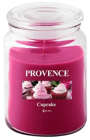 Svíčka ve skle s víčkem CUPCAKE 510 g