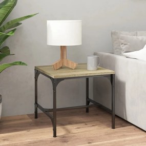 vidaXL Odkládací stolek 40 x 40 x 35 cm kompozitní dřevo [819408] Barva: dub sonoma
