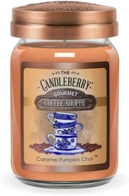 Candleberry Candle svíčka Coffee Shoppe Caramel Pumpkin Chai, 624 g