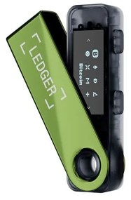 Ledger nano s plus oxidate green crypto hardware wallet