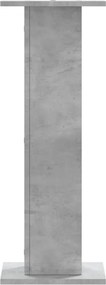 Stojany na rostliny 2 ks betonově šedé 30 x 30 x 80 cm kompozit 3307867