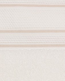 Ručník Gunnar 70x140cm krémově bílá béžová