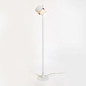 Luxusní směrovatelná lampa Kan Floor Barva nohy: Bílá, Dekor: Bavlna bílá