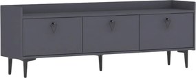 TV stolek PIENA 160 cm, antracitový