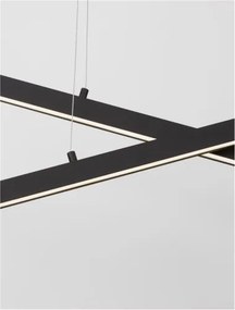 Závěsné LED svítidlo NOVA LUCE X-LINE 40W 3000K 9060920 stmívatelné Triac
