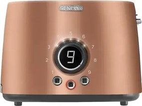 SENCOR STS 6056GD bronzová / Topinkovač / 1000 W / 2 sloty