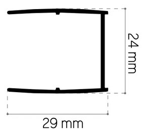 Glass 1989 Soho - Sprchový kout otevíravé dveře, velikost vaničky 90 cm, profily chromové, čiré sklo, GQF0004T500