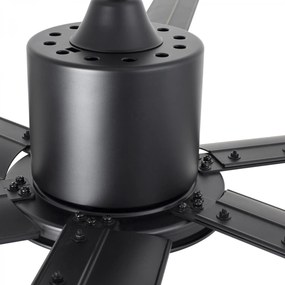 FARO 33414A ANDROS XL stropní ventilátor, černá s DC motorem - FARO