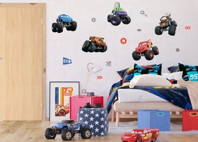 Dětská samolepka na zeď Disney Auta – Velká Kola | 65 x 85 cm | DDK1766