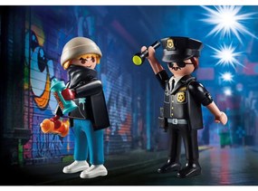 Playmobil Playmobil 70822 Duopack Policista a sprejer