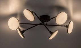Rabalux Černé stropní LED svítidlo Madi 570mm 24W 71063