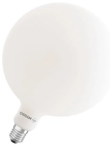 Matná LED žárovka velká E27 7.3W VINTAGE GLOBE, teplá bílá