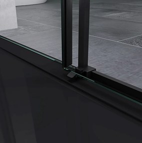 design sprchový kout RAVENA 18 - BLACK 100-140cm