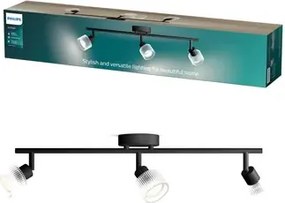 Horen 3x5W černá / LED bodové svítidlo