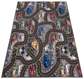 Chemex Dětský koberec s motivem Disney Cars , různé rozměry, 2 barvy Barva: Modrá, Rozměr: 140x200cm