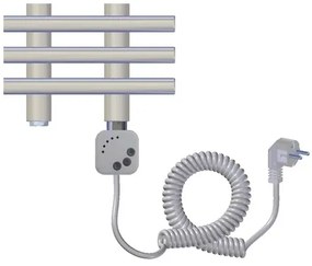 ELVL Bitherm elektrický radiátor BICO.ERHT2C 500 x 1300 mm Chrom ELVL1664