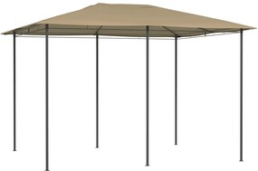 vidaXL Marketos Altán 3 x 4 x 2,6 m taupe 160 g/m²
