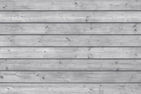 Fototapeta s imitací šedého dřeva - 450x300 cm