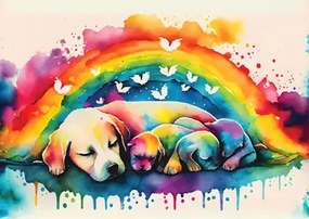 YAZZ Puzzle Štěňátka / 1000 dílků / 68 x 48 cm