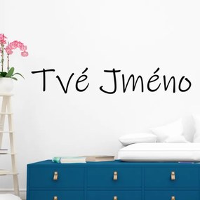 Samolepka s vlastním jménem (Ink free)
