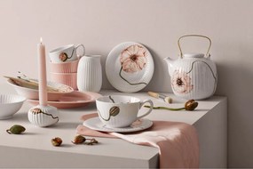 Bílý porcelánový šálek 380 ml Hammershøi Poppy – Kähler Design