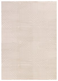 Ayyildiz, Kusový koberec Sahara 1112 Beige, 140x200, béžová, obývací pokoj