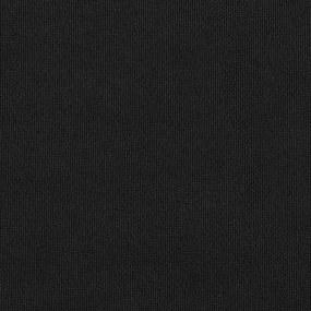 vidaXL Zatemňovací závěs s háčky vzhled lnu 290 x 245 cm [321159] Barva: Černá