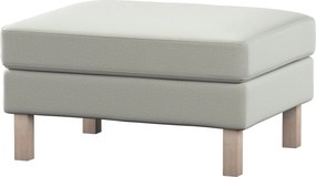 Potah na podnožku IKEA Karlstad barva zelená látka sametová