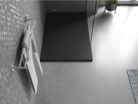 Mexen Otto, SMC obdélníková sprchová vanička 110 x 80 cm, černá, 4N708011
