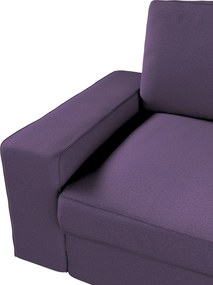 Potah na pohovku Kivik 2-místná nerozkládací barva fialová látka pletený vzor