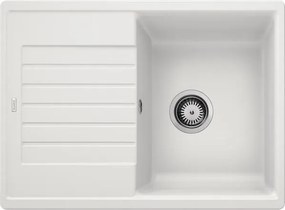Blanco Zia 45 S Compact, silgranitový dřez 680x500x190 mm, 1-komorový, bílá, BLA-524725