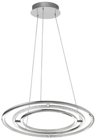 LED lustr Livorno 60 Chrome
