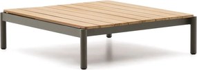 Zahradní konferenční stolek z teakového dřeva 89x91 cm Sorells – Kave Home