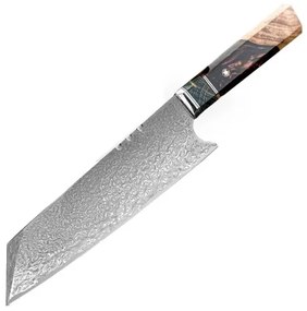 KnifeBoss damaškový nůž Chef 7.7" (195 mm) Shadow Wood VG-10