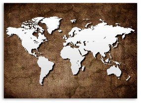 Gario Obraz na plátně Stará mapa světa Rozměry: 60 x 40 cm