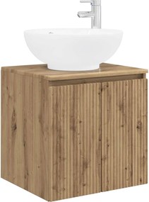 Sada koupelnových skříněk 5 ks Dub artisan Kompozitní dřevo 3406494