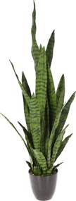 Umělá Sansevieria v květináči, 92 cm