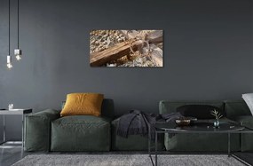 Obraz na skle Křížové kameny trny 120x60 cm