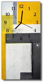 Skleněné hodiny vertikální Umění Umělecké barevné abstrakce
