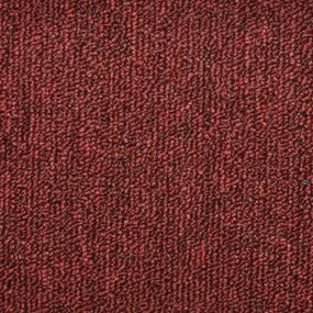Schodové rohože 30 ks 56 x 17 x 3 cm bordó půlkulaté 3365747