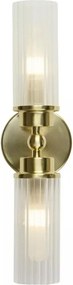 Searchlight 29982SB Dvojité nástěnné svítidlo IMPERIAL zlaté IP44