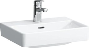Laufen Pro S umývátko 45x34 cm otvor pro baterii uprostřed h8159610001041 1596.1.000.104.1