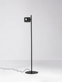 LED stmívatelný černá stojací lampa Kedros
