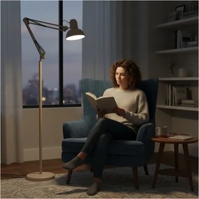 BRILAGI - Flexibilní stojací lampa TASKER 1xE27/60W/230V 184 cm béžová