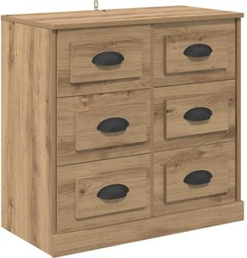 Konzole 2 ks Artisanový dub 70 x 35,5 x 67,5 cm 3402666