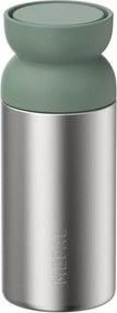 Termo hrnek z nerezové oceli ve stříbrné barvě/šalvějově zelený 350 ml Ellipse – Mepal